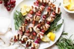 Grilled Chicken Kabobs with Grapes | A Farmgirl's Dabbles