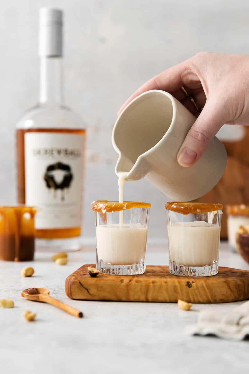 Salted Nut Roll Shot | A Farmgirl's Dabbles
