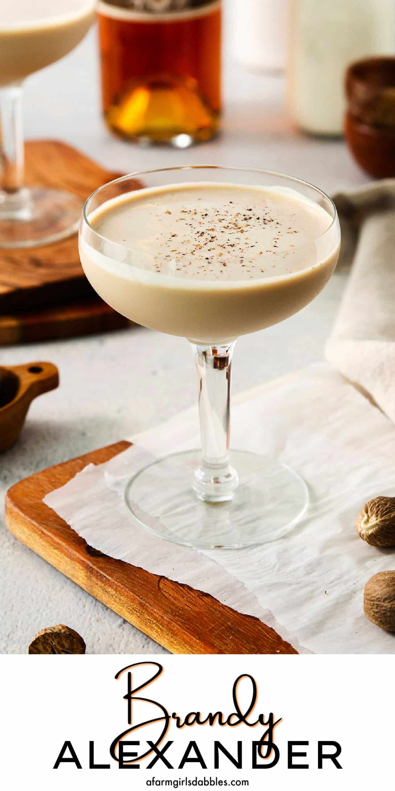 Classic Brandy Alexander | A Farmgirl's Dabbles