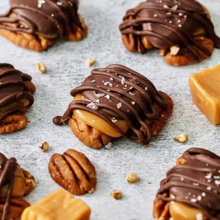 Chocolate Turtles | A Farmgirl's Dabbles