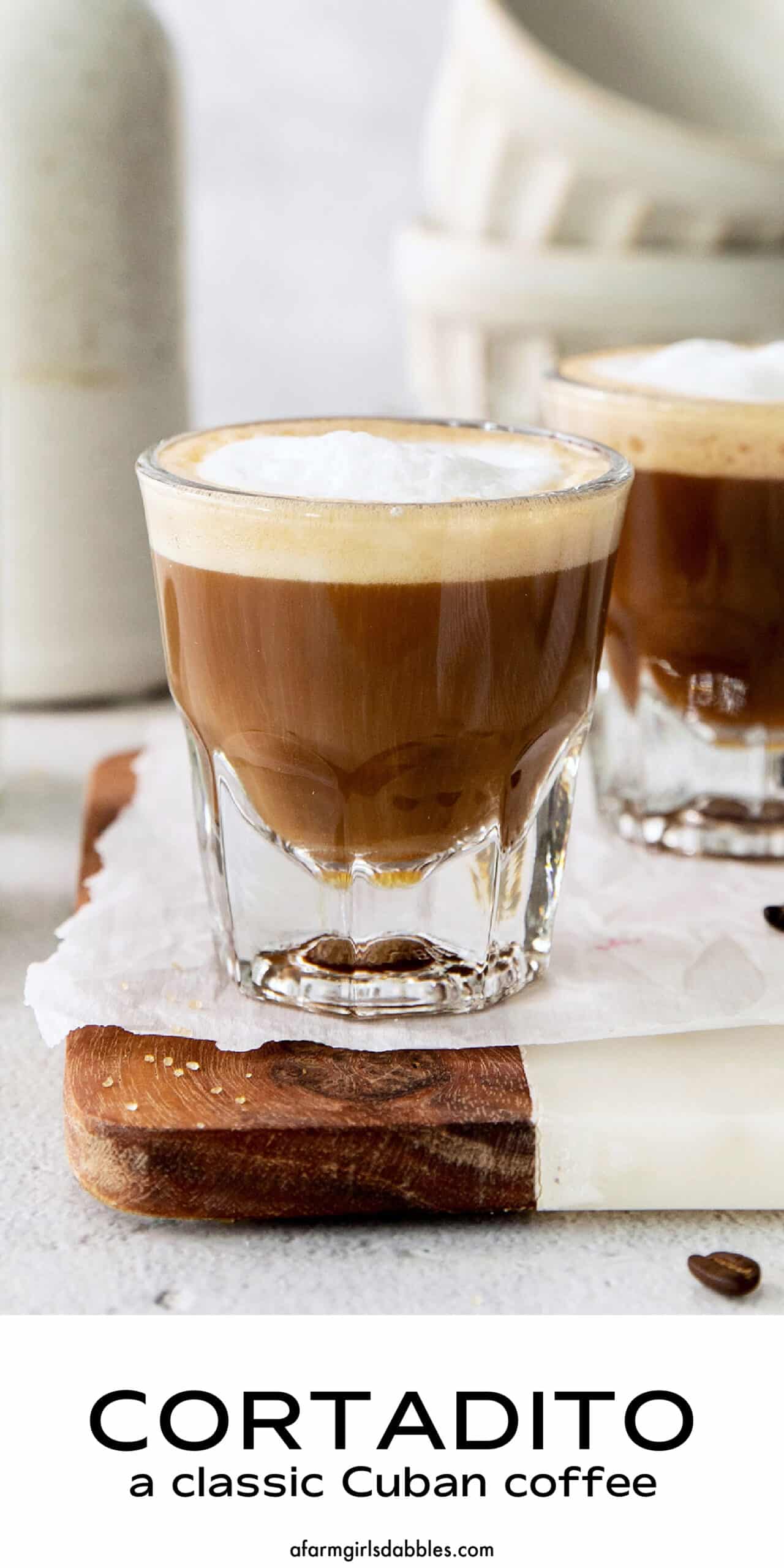 Cortadito | A Farmgirl's Dabbles