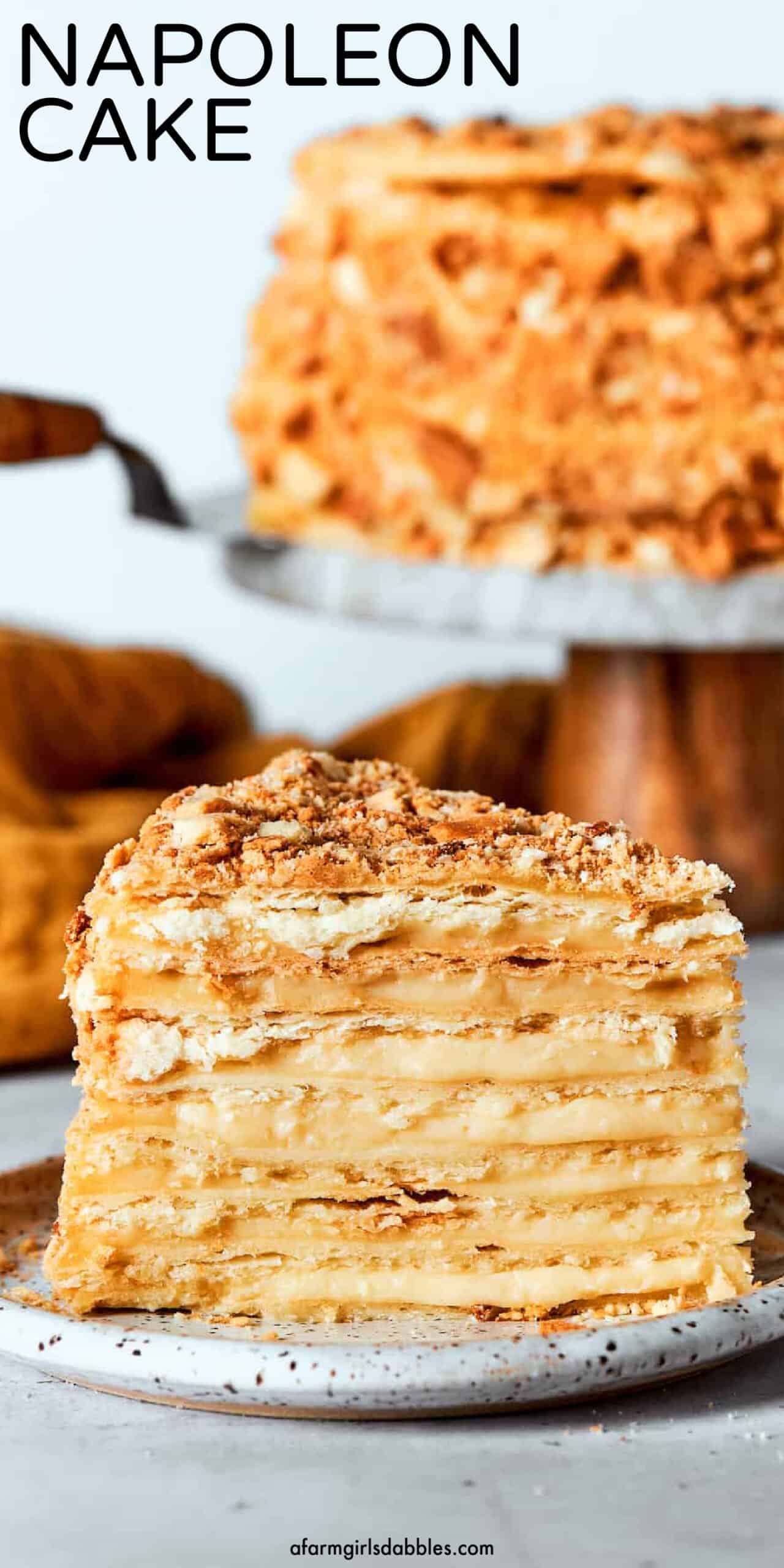 Napoleon Cake | A Farmgirl's Dabbles