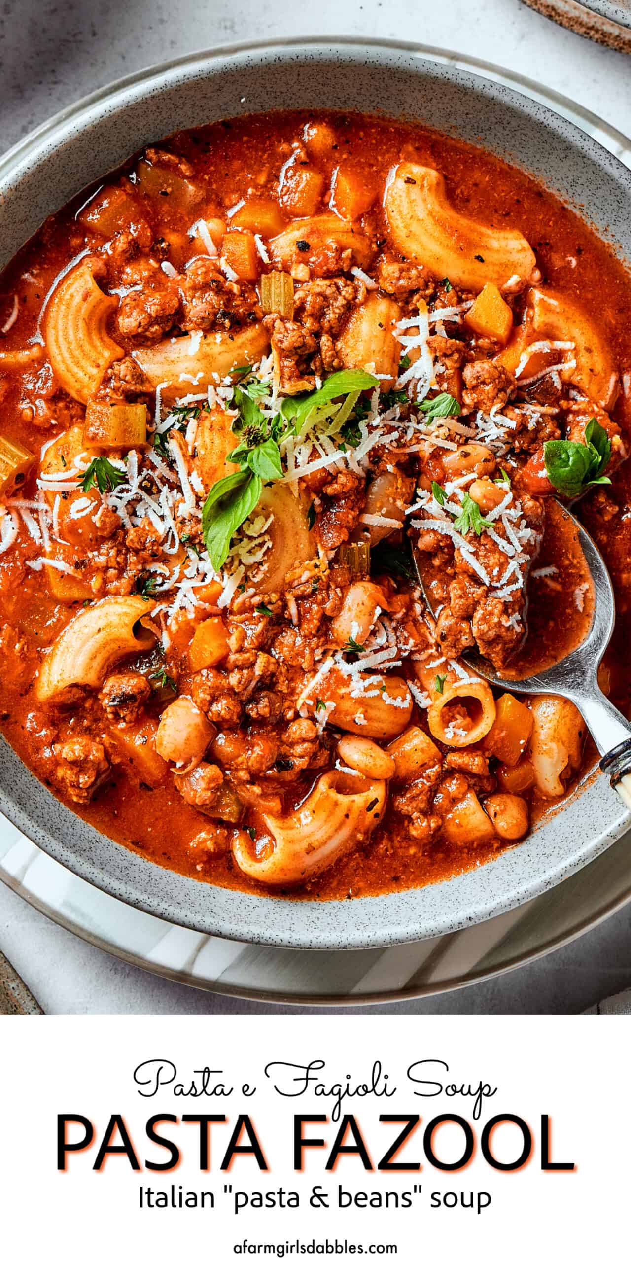 Pasta Fazool | A Farmgirl's Dabbles