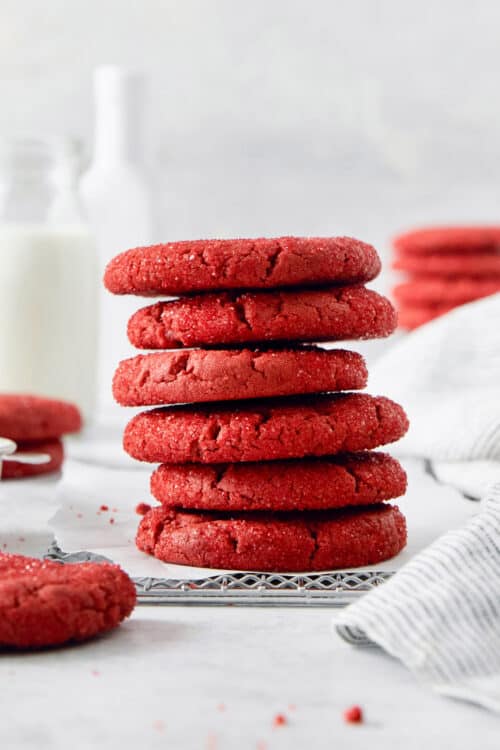 Red Velvet Cookies | A Farmgirl's Dabbles