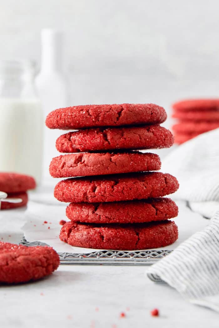 Red Velvet Cookies | A Farmgirl's Dabbles