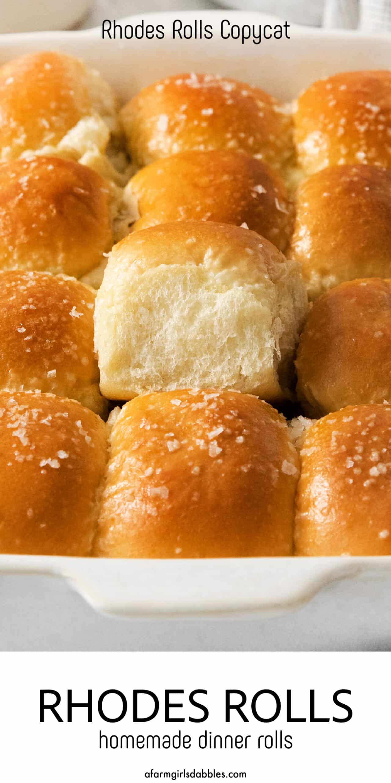 Rhodes Rolls | A Farmgirl's Dabbles