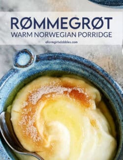 Rømmegrøt | easy rømmegrøt recipe | a farmgirl's dabbles