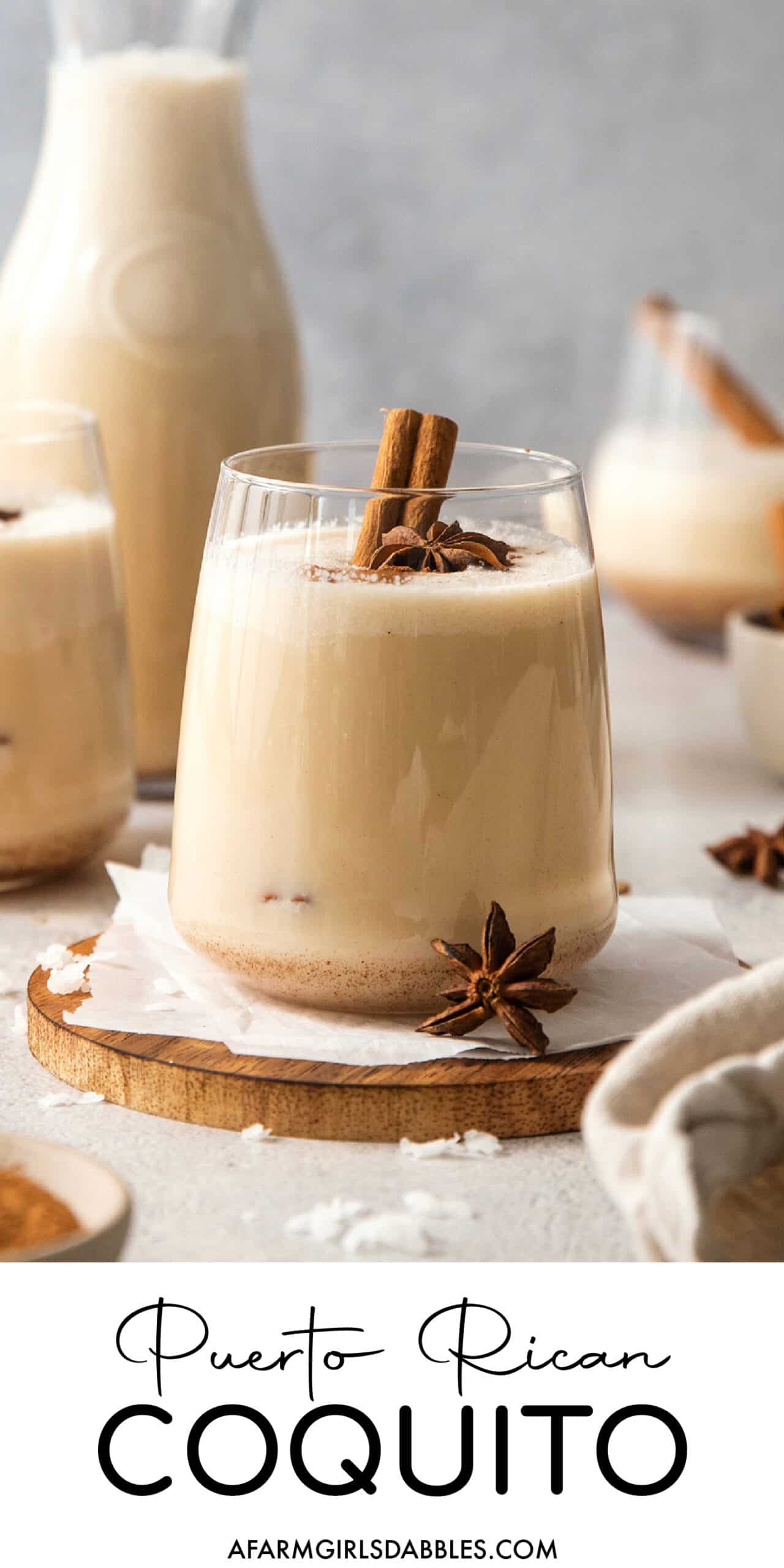 Easy Coquito Recipe | A Farmgirl's Dabbles