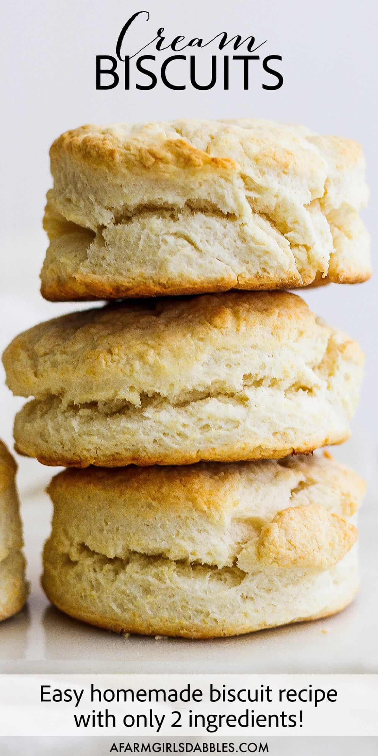Cream Biscuits | A Farmgirl's Dabbles