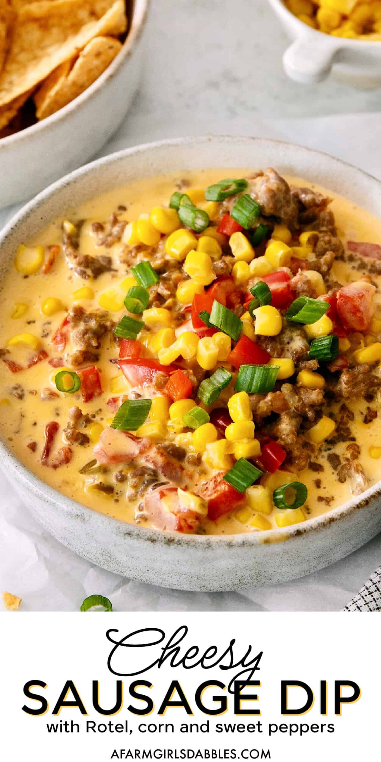 Sausage Dip Recipe | A Farmgirl's Dabble