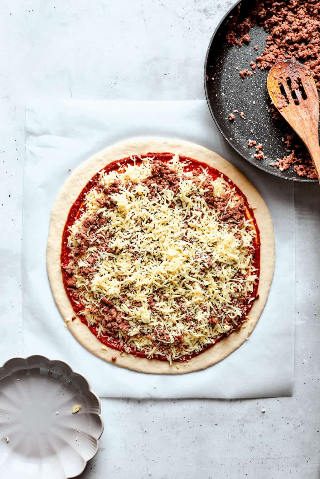 Cheeseburger Pizza | A Farmgirl's Dabbles