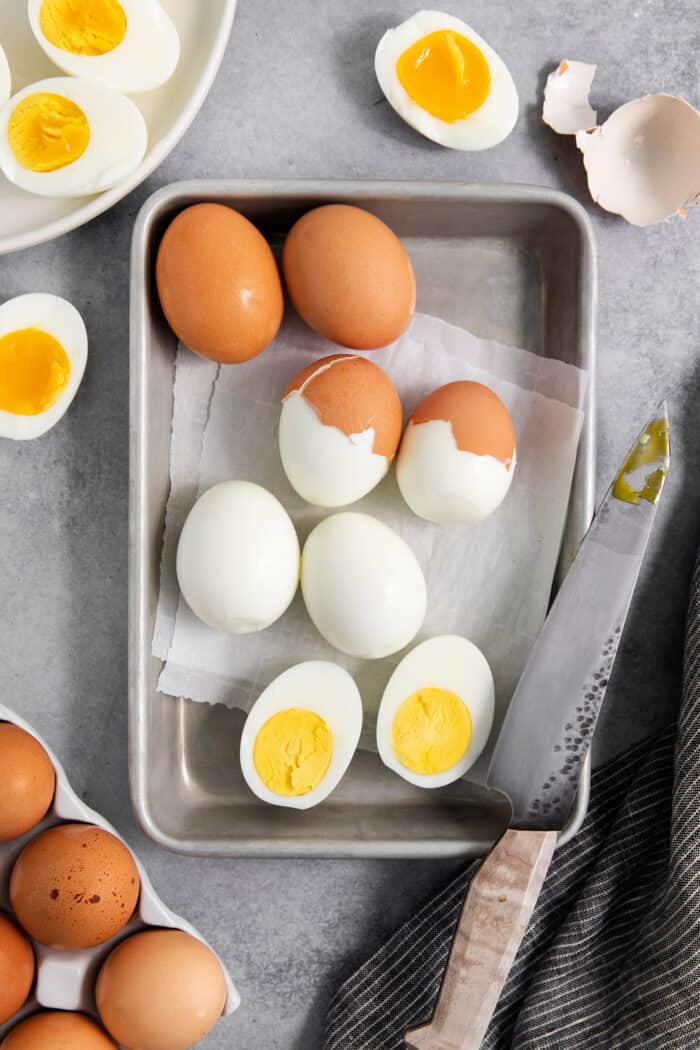 Easy Peel Hard Boiled Eggs (Perfect Every Time!)