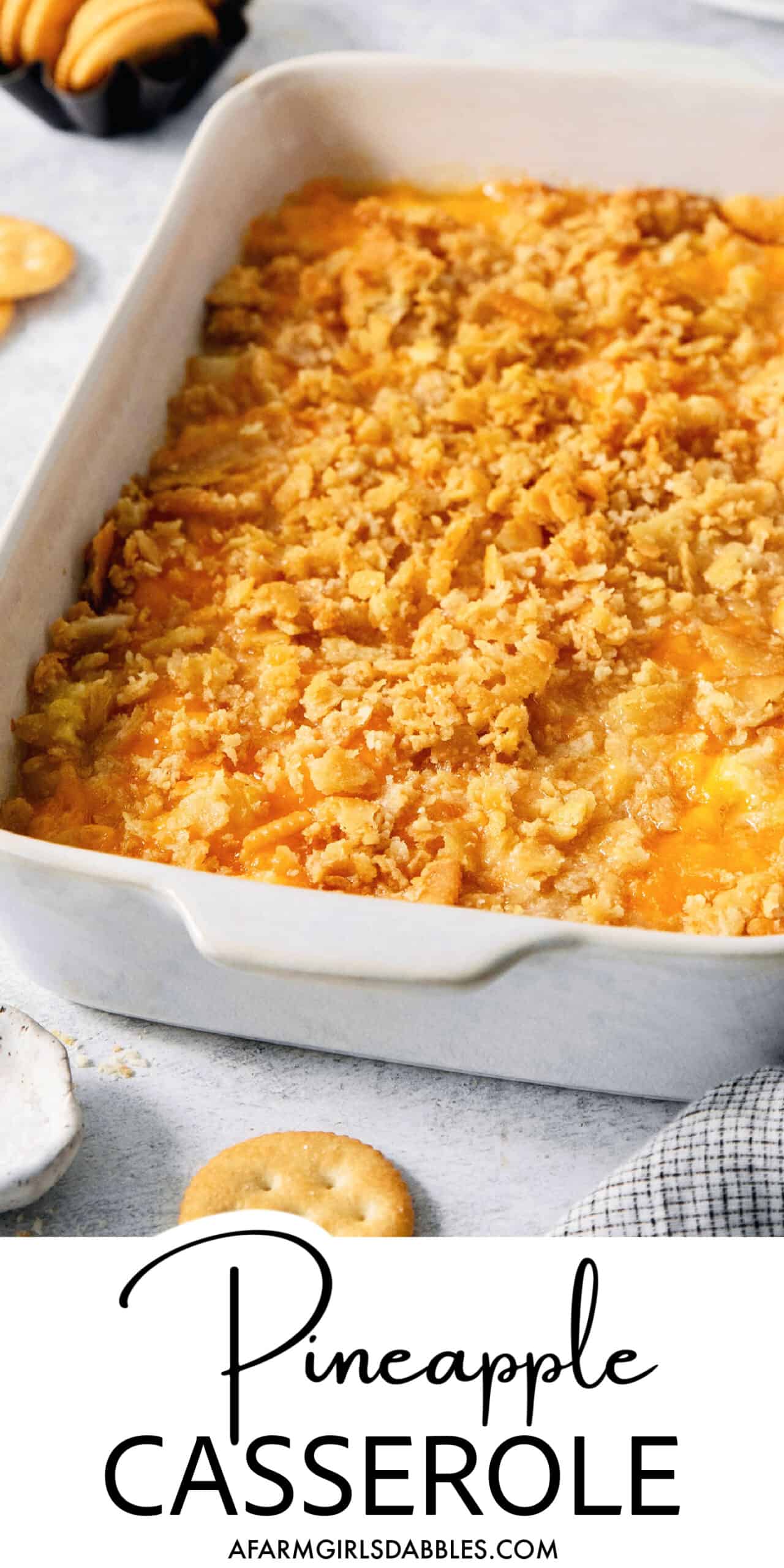 Pineapple Casserole | A Farmgirl's Dabbles