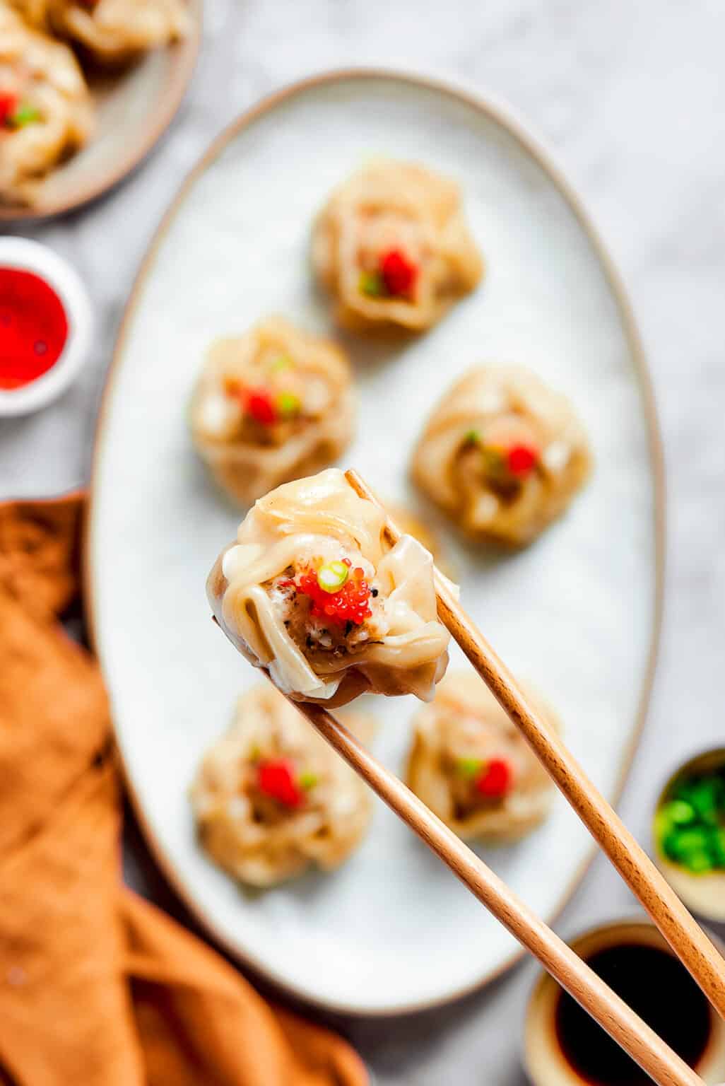 Shrimp Shumai (Easy Dim Sum Recipe)