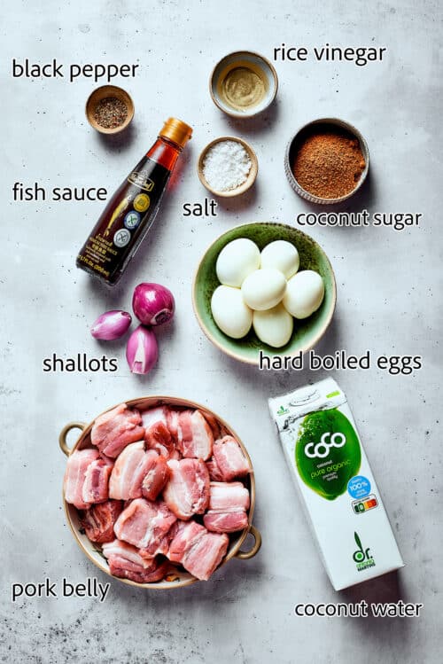 Thit Kho Recipe (Vietnamese Braised Pork Belly)
