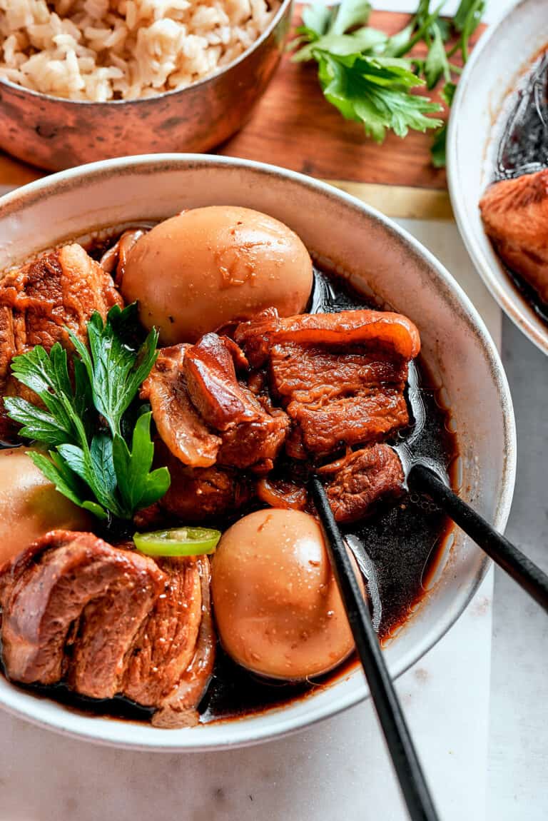 Thit Kho Recipe (Vietnamese Braised Pork Belly)