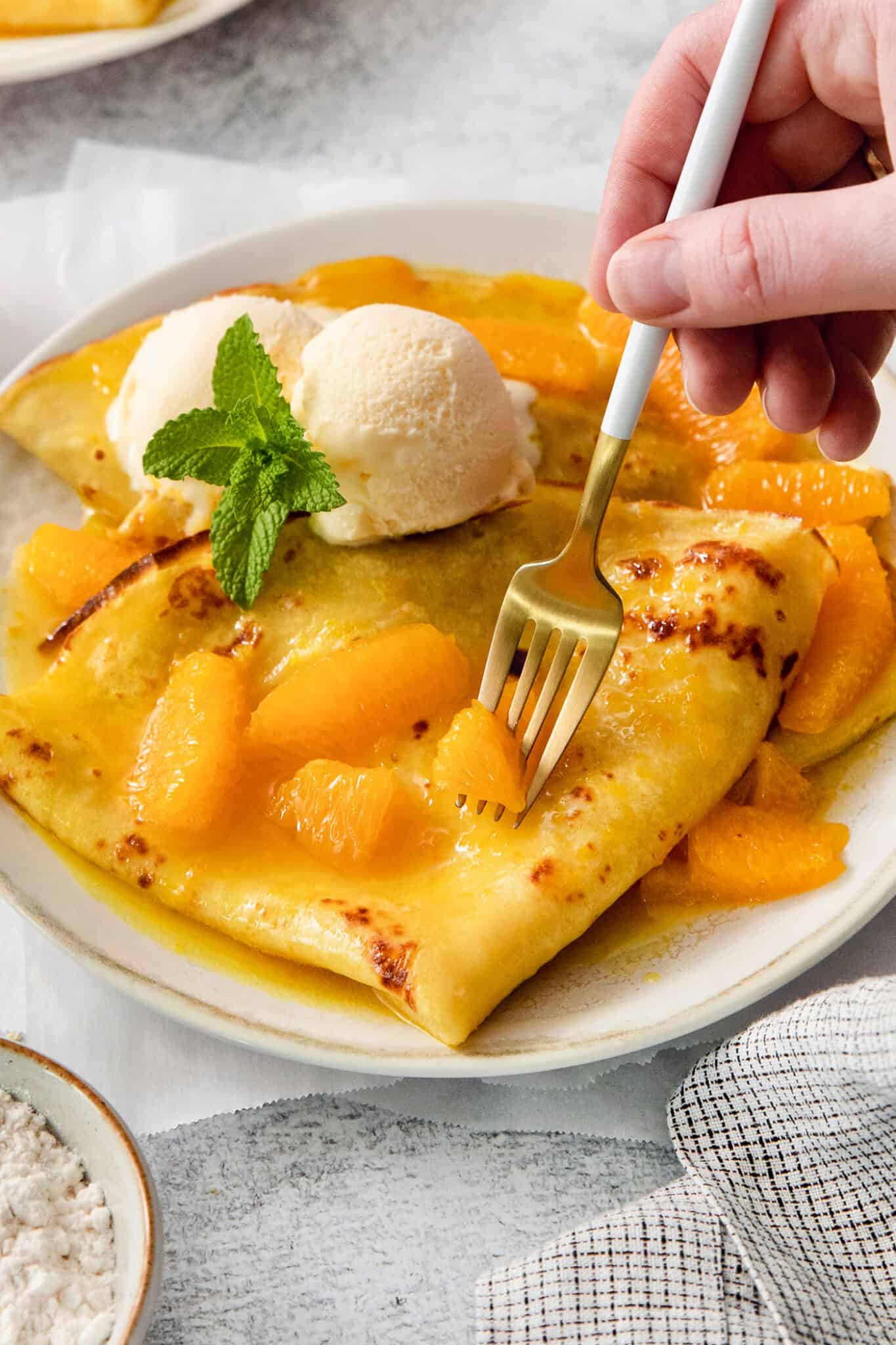 Crepes Suzette (Easy Make-at-Home Recipe!)