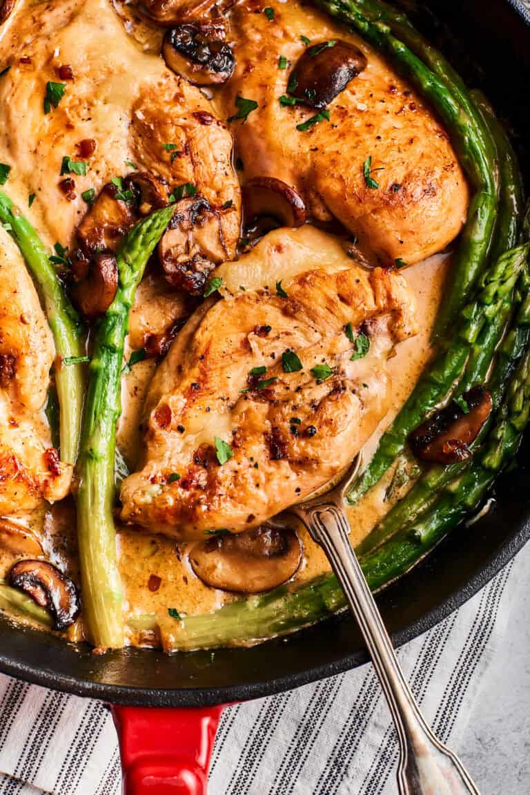 Easy Chicken Madeira (Impressive Skillet Meal!)