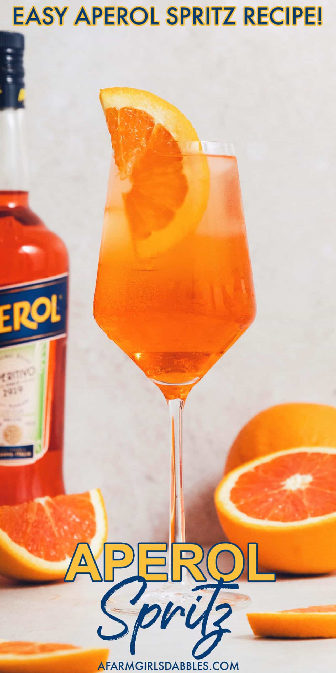 Aperol Spritz (Only 3 Ingredients!)