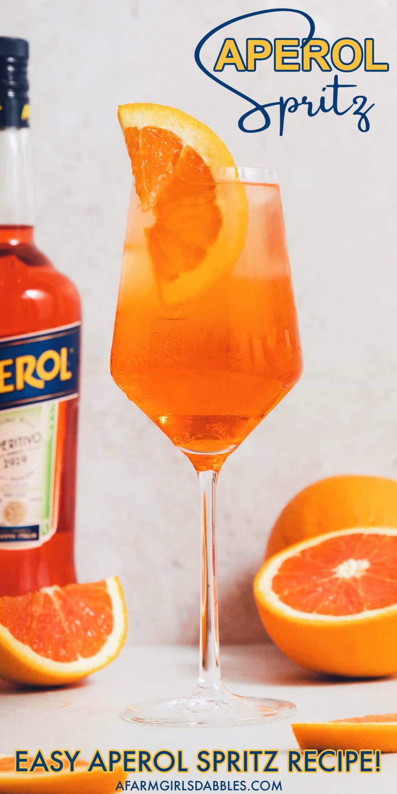 Aperol Spritz (Only 3 Ingredients!)