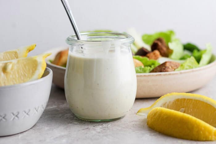 Caesar Dressing (Quick & Easy Homemade Recipe!)