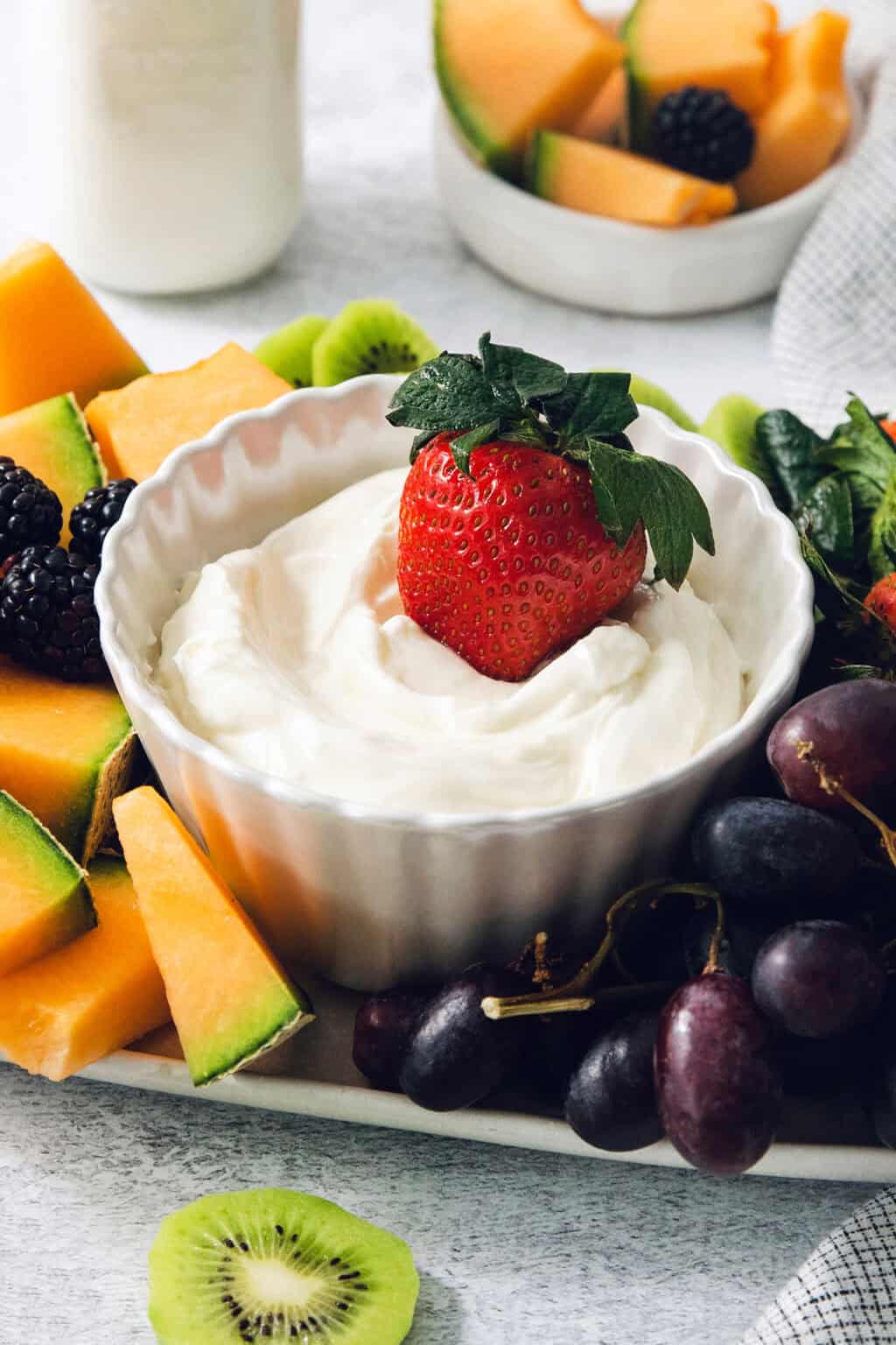 Fruit Dip Recipe (2 Ingredients!)