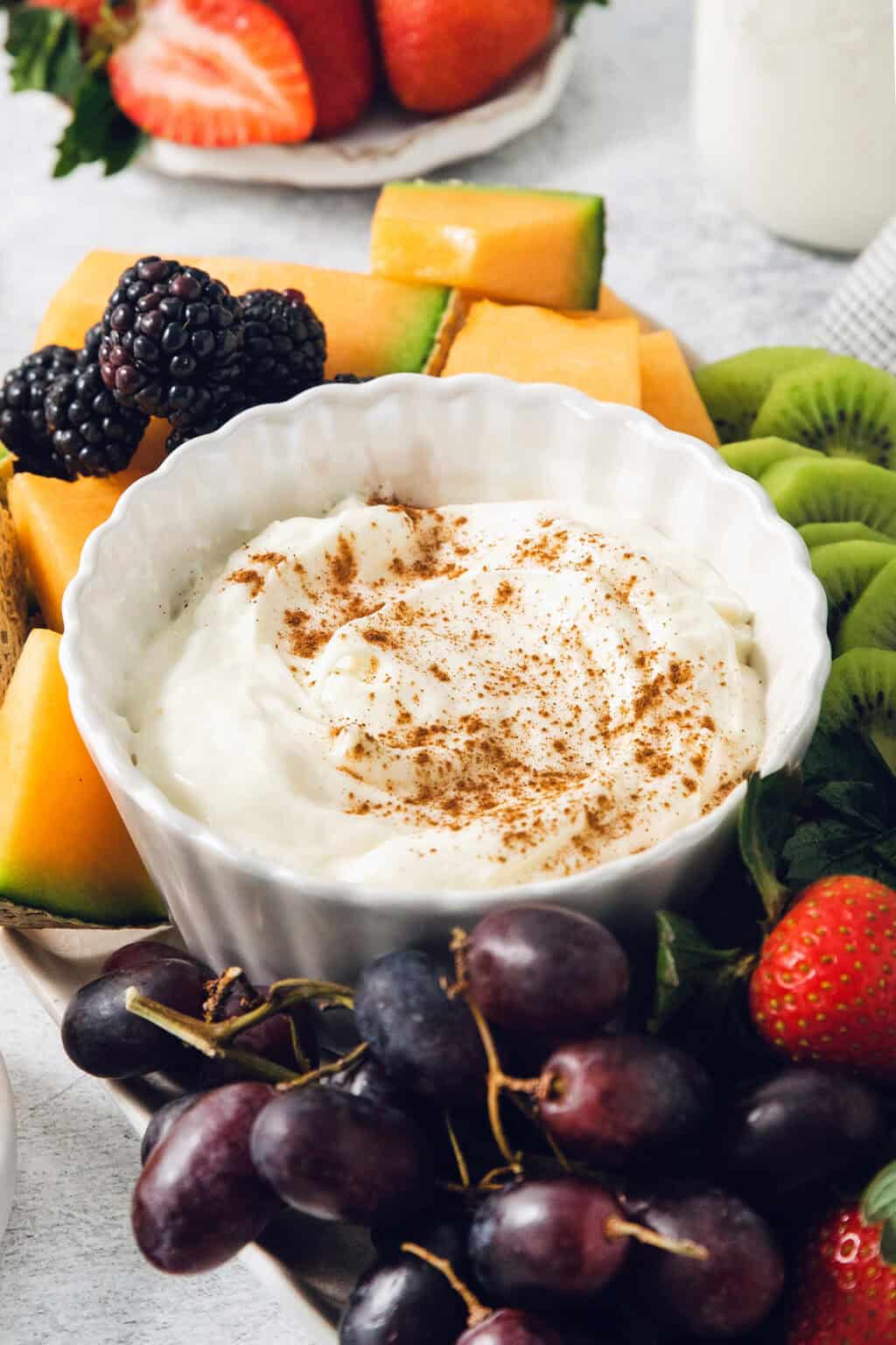 Fruit Dip Recipe (2 Ingredients!)