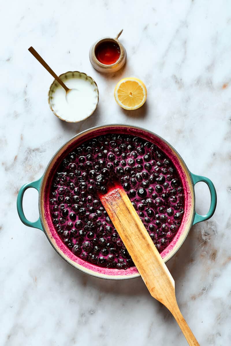 Blueberry Sauce (Quick & Easy, 5 Ingredients!)