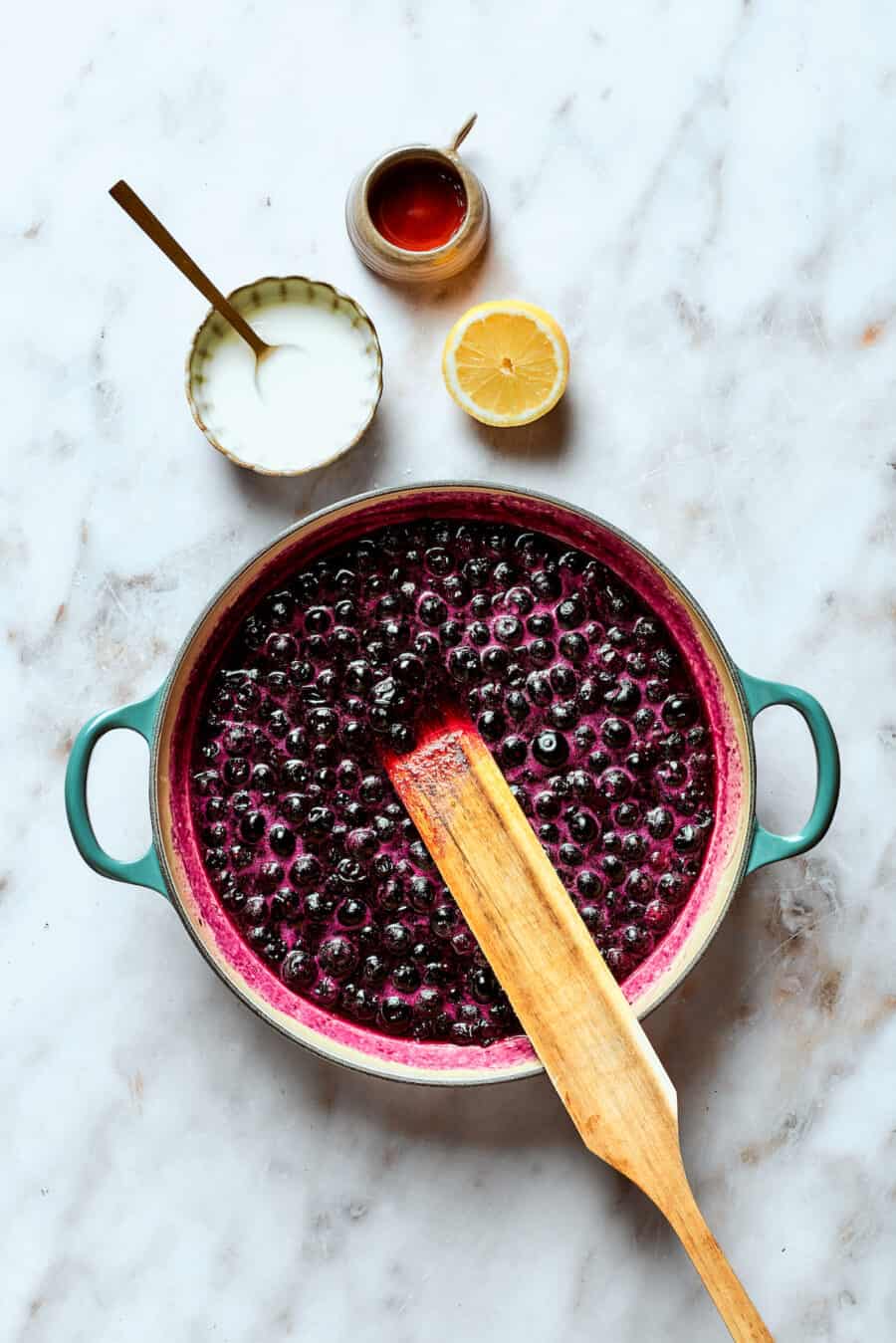 Blueberry Sauce (Quick & Easy, 5 Ingredients!)