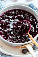 Blueberry Sauce (Quick & Easy, 5 Ingredients!)