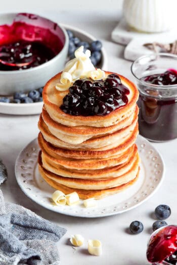 Blueberry Sauce (Quick & Easy, 5 Ingredients!)