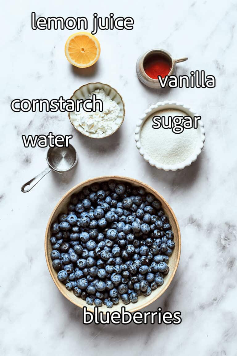 Blueberry Sauce (Quick & Easy, 5 Ingredients!)