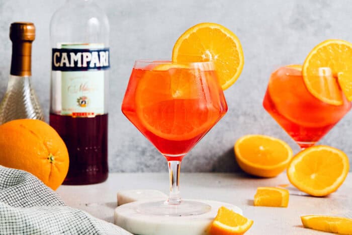 Campari Spritz (3 Ingredients, Ready in 5 Minutes!)