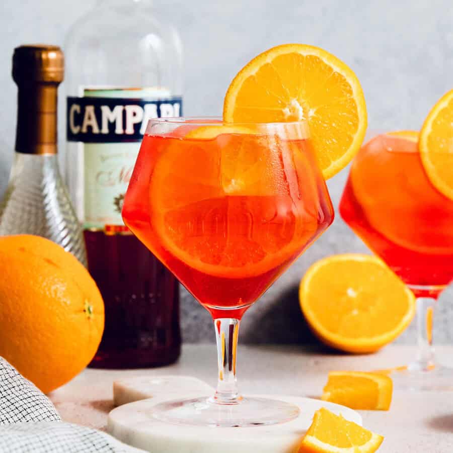 Campari Spritz (3 Ingredients, Ready in 5 Minutes!)