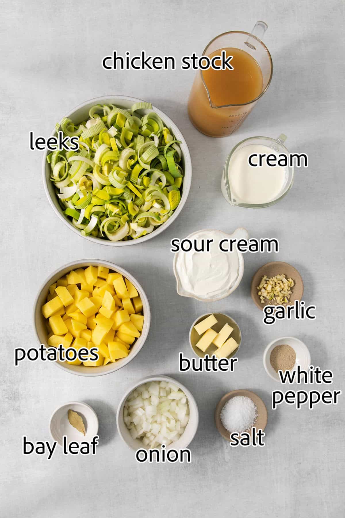 Vichyssoise (Easy Cold Soup Recipe!)