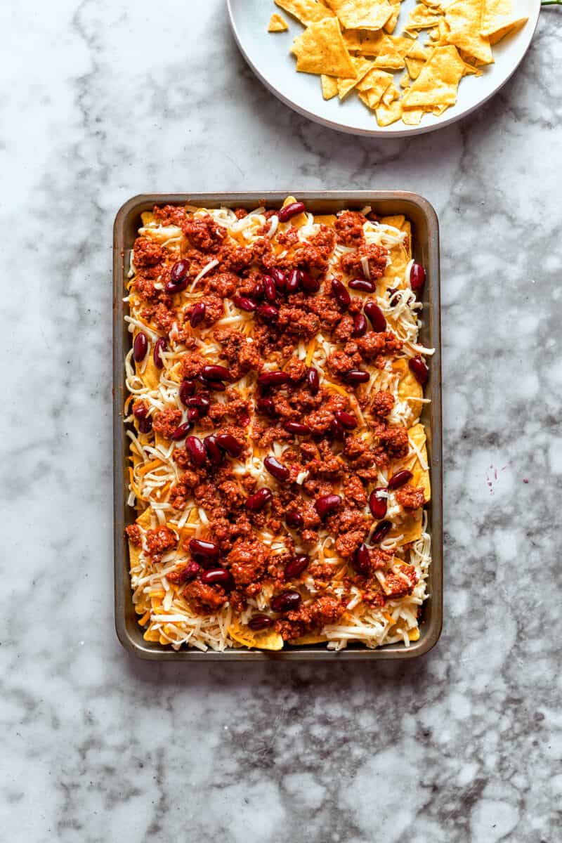 Macho Nachos (Ultimate Baked Nachos Recipe!)