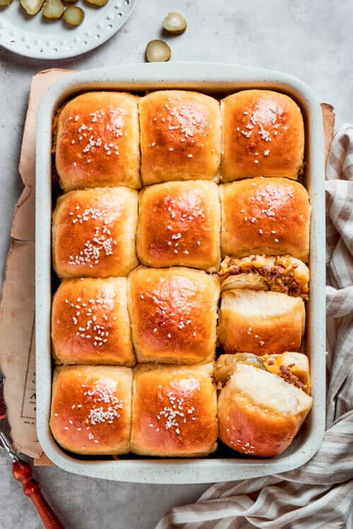 Cheeseburger Sliders | A Farmgirl's Dabbles