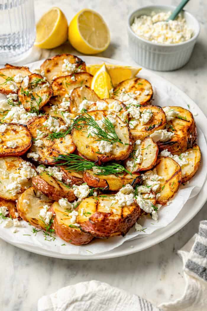 Grilled Red Potatoes | A Farmgirl's Dabbles