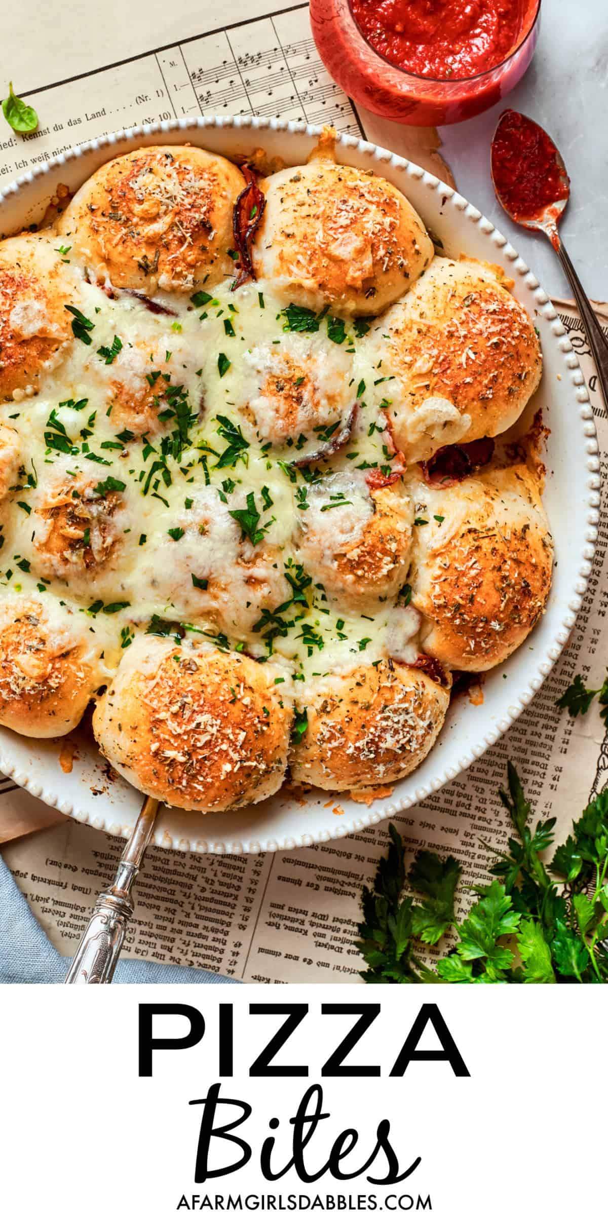 Pizza Bites | A Farmgirl's Dabbles