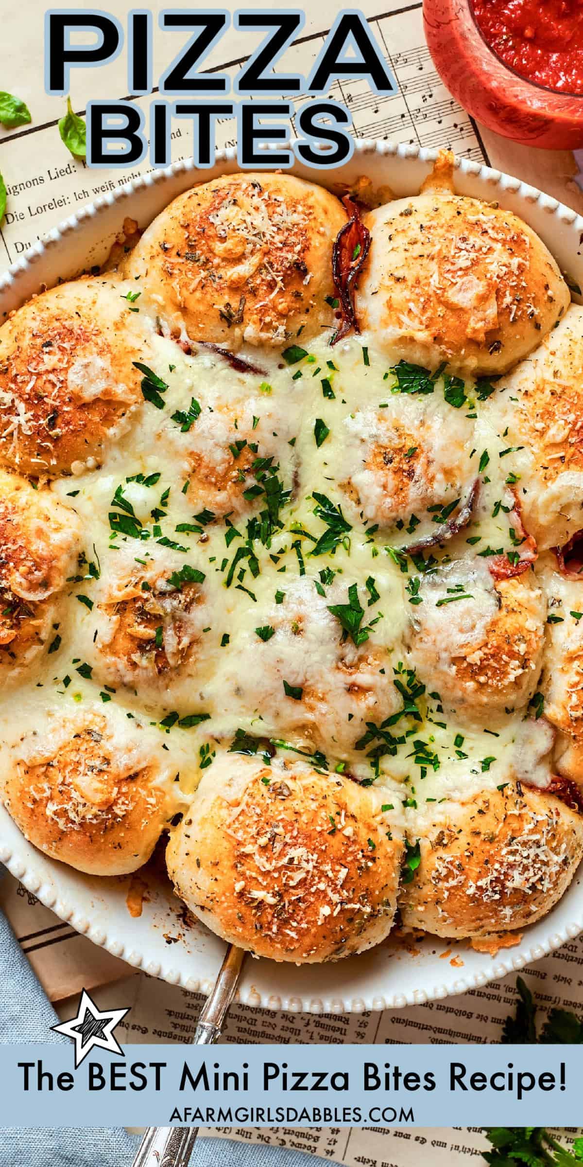 Pizza Bites | A Farmgirl's Dabbles