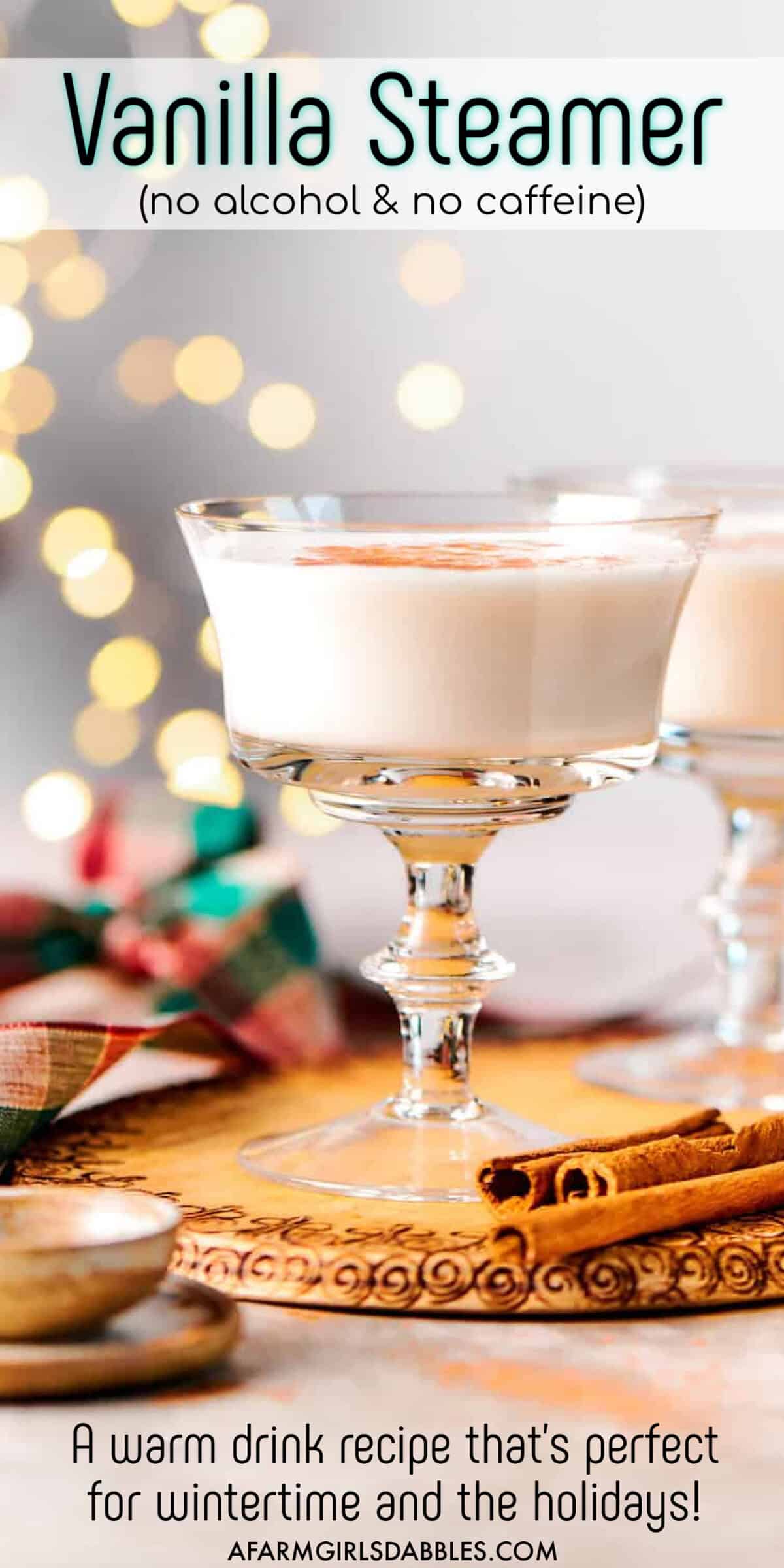 Vanilla Steamer | A Farmgirl's Dabbles