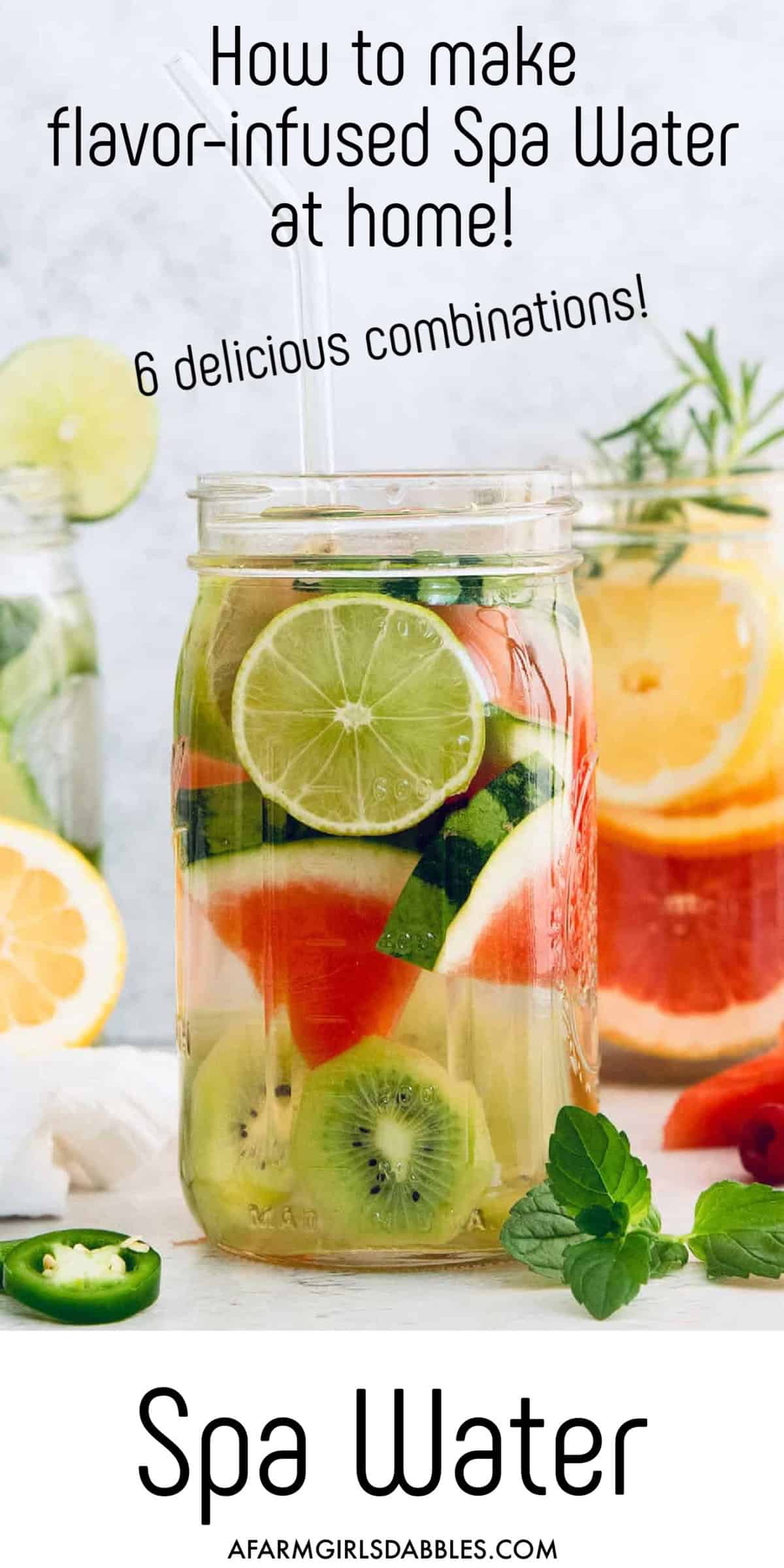 Spa Water | A Farmgirl's Dabbles