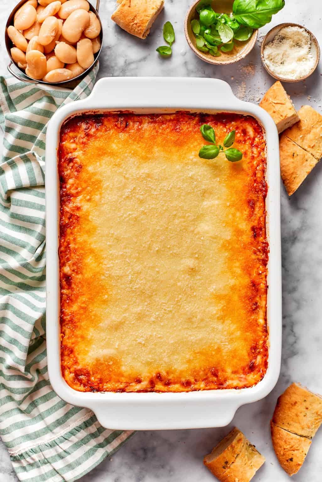 Lasagna Beans | A Farmgirl's Dabbles