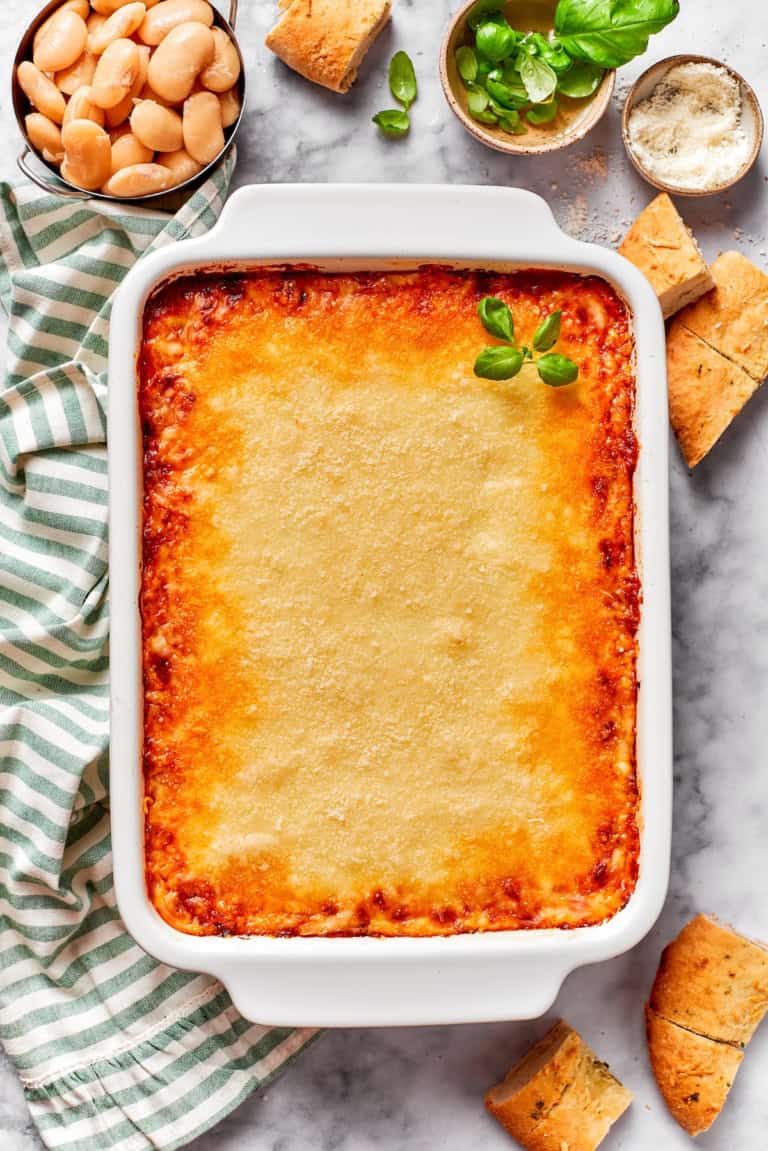 Lasagna Beans | A Farmgirl's Dabbles