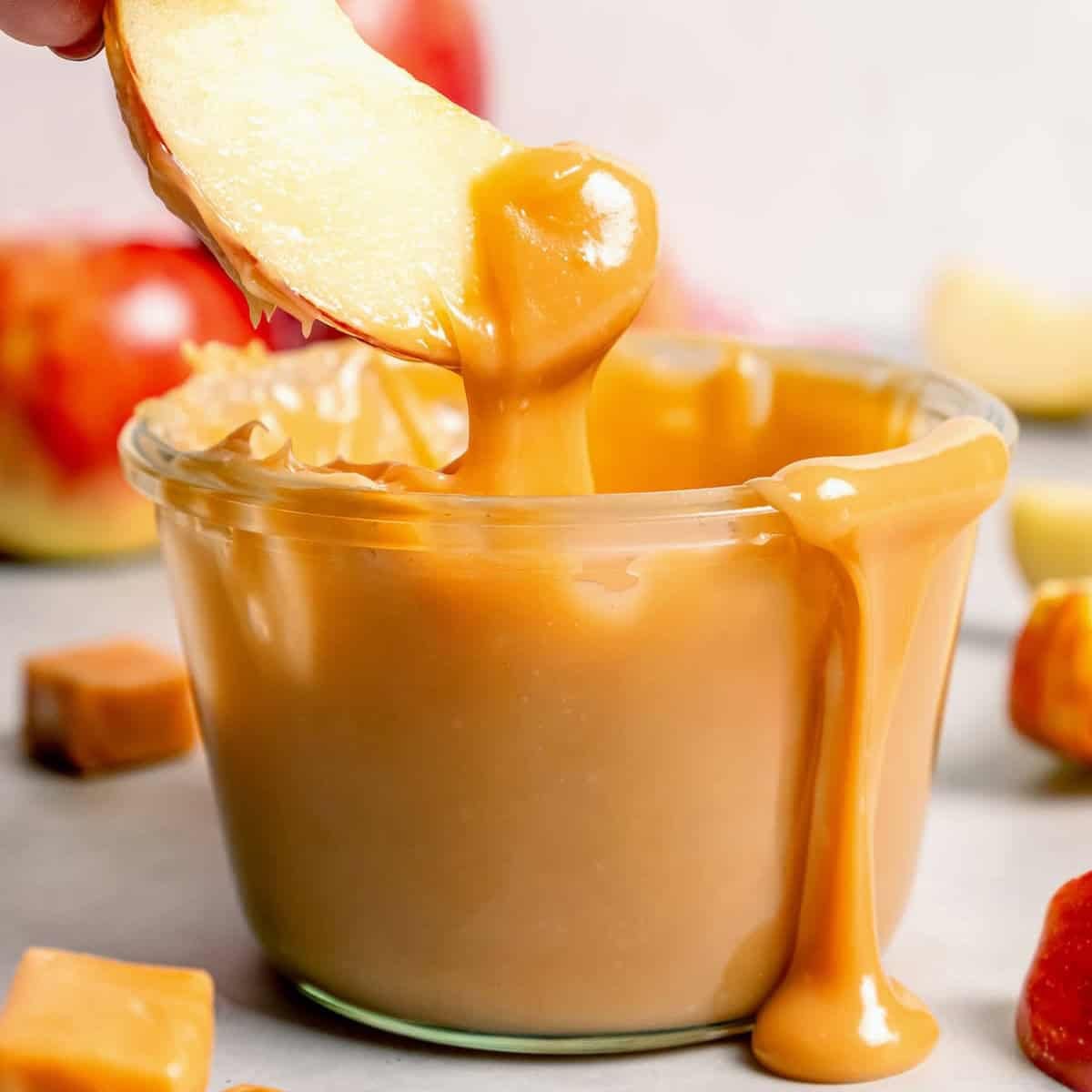 Caramel Apple Dip | Easy Homemade Caramel Dipping Sauce Recipe