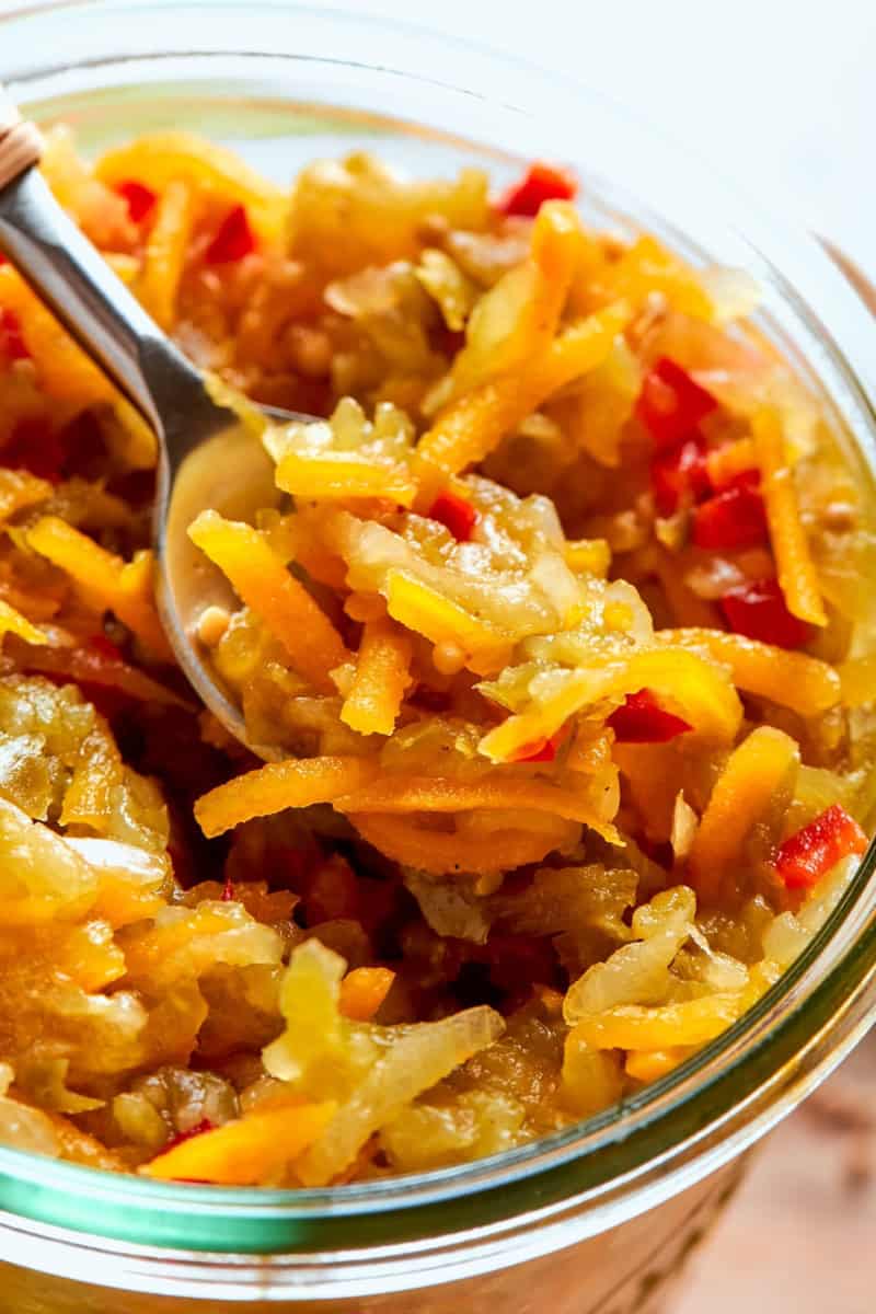 Homemade Pickle Relish | A Farmgirl's Dabbles