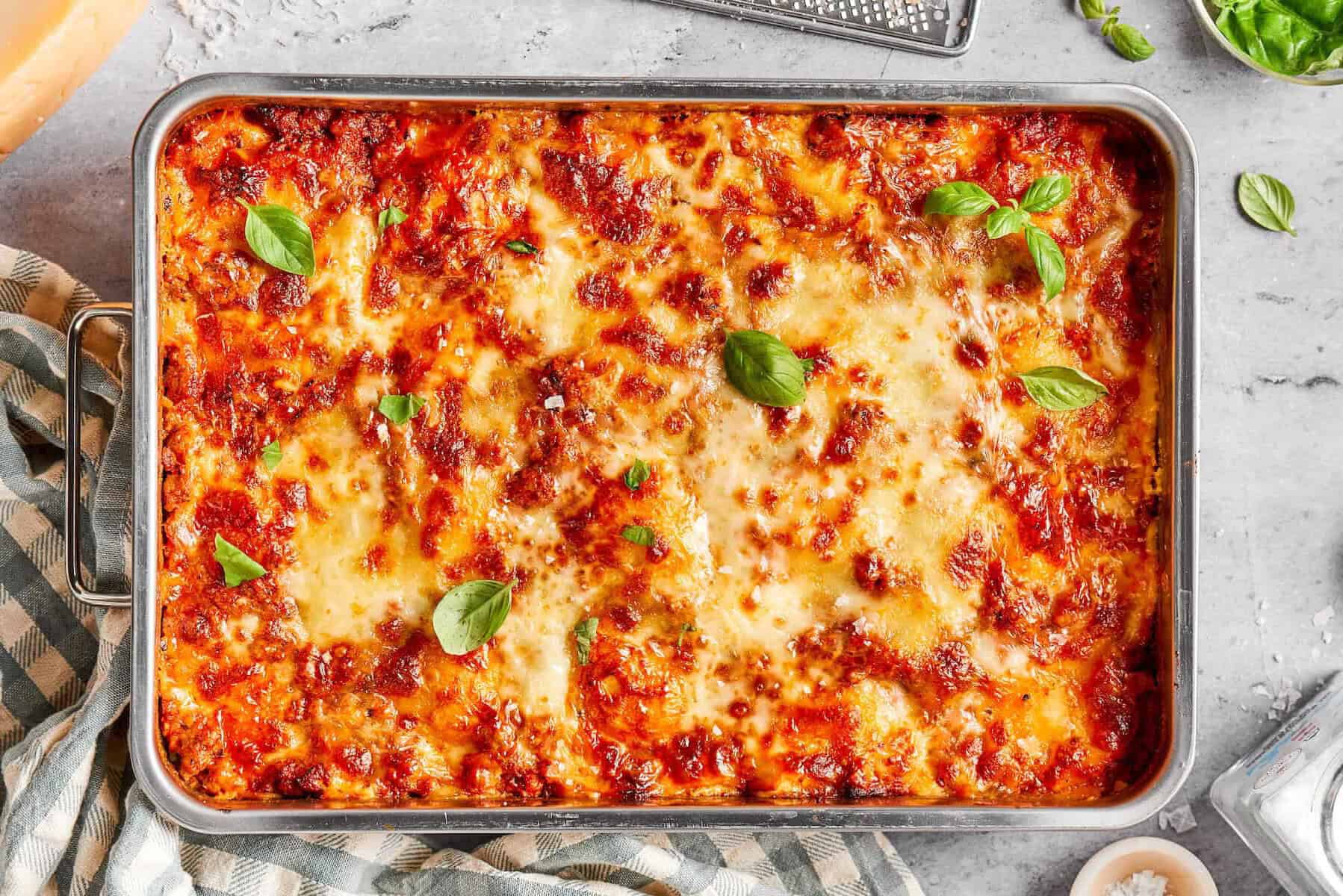 Lazy Ravioli Lasagna | A Farmgirl's Dabbles